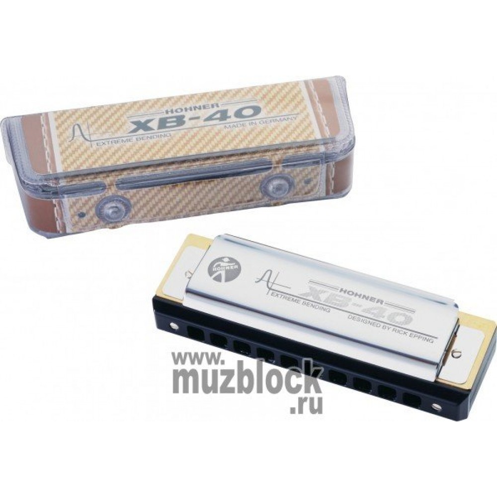 Купить губную гармошку HOHNER Extreme Bending XB 40 D low M110113 в ...